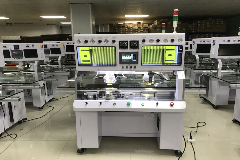 Repair LCD TV Screen Pulse Screen Press Flex Cable Bonding Machine - Weicai
