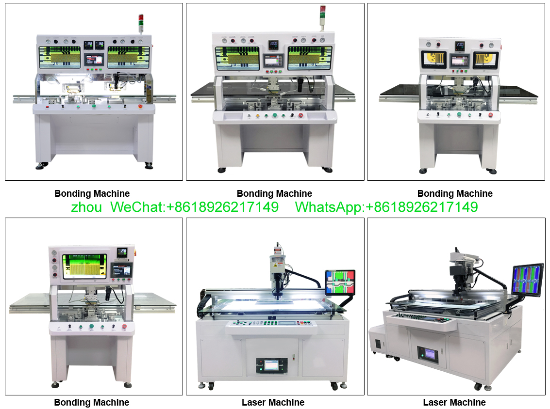 LCD TV bonding machine-screen repair machine, pulse hot press machine ...