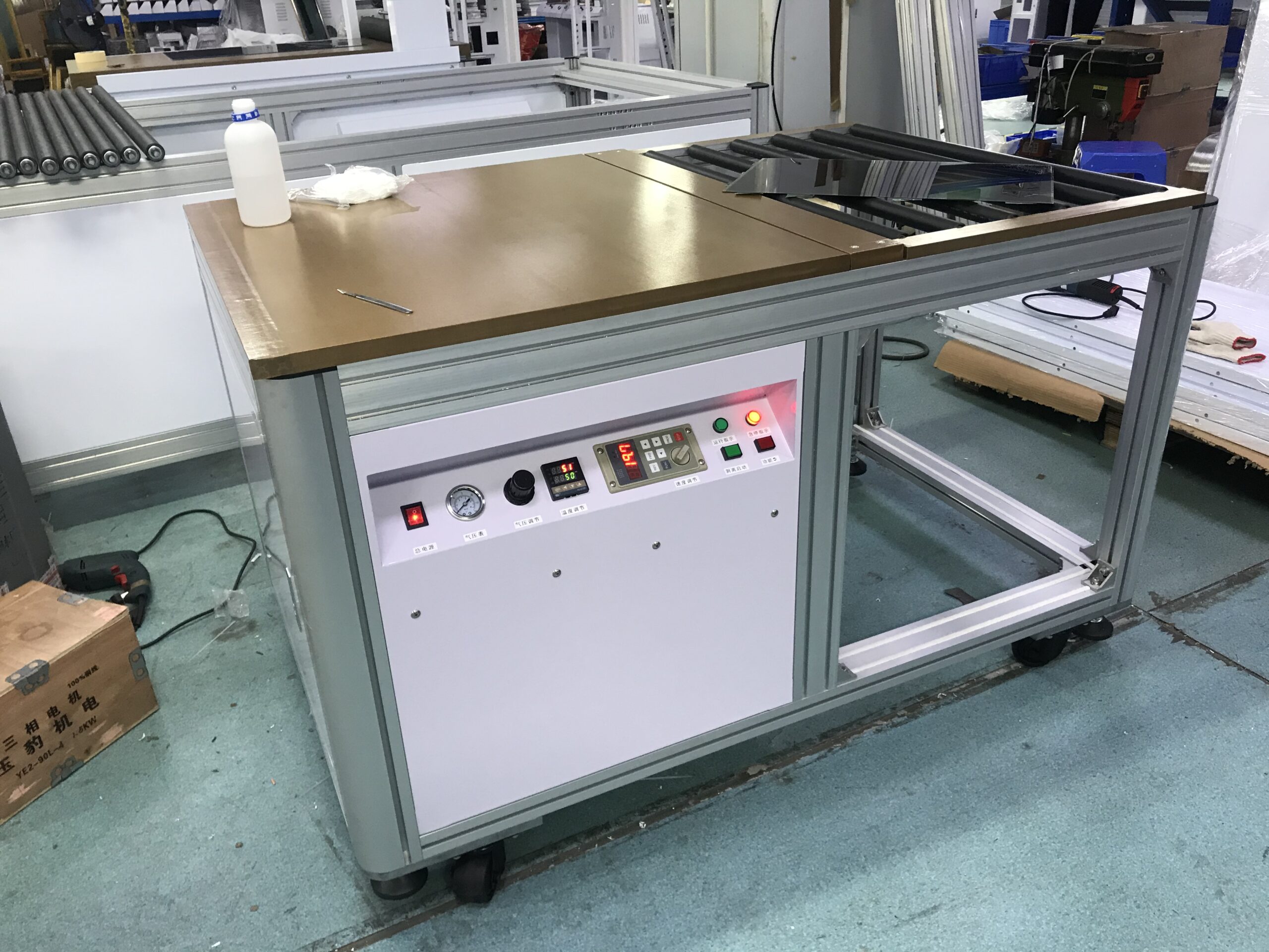 POL LCD screen maintenance equipment film tearing machine - Weicai