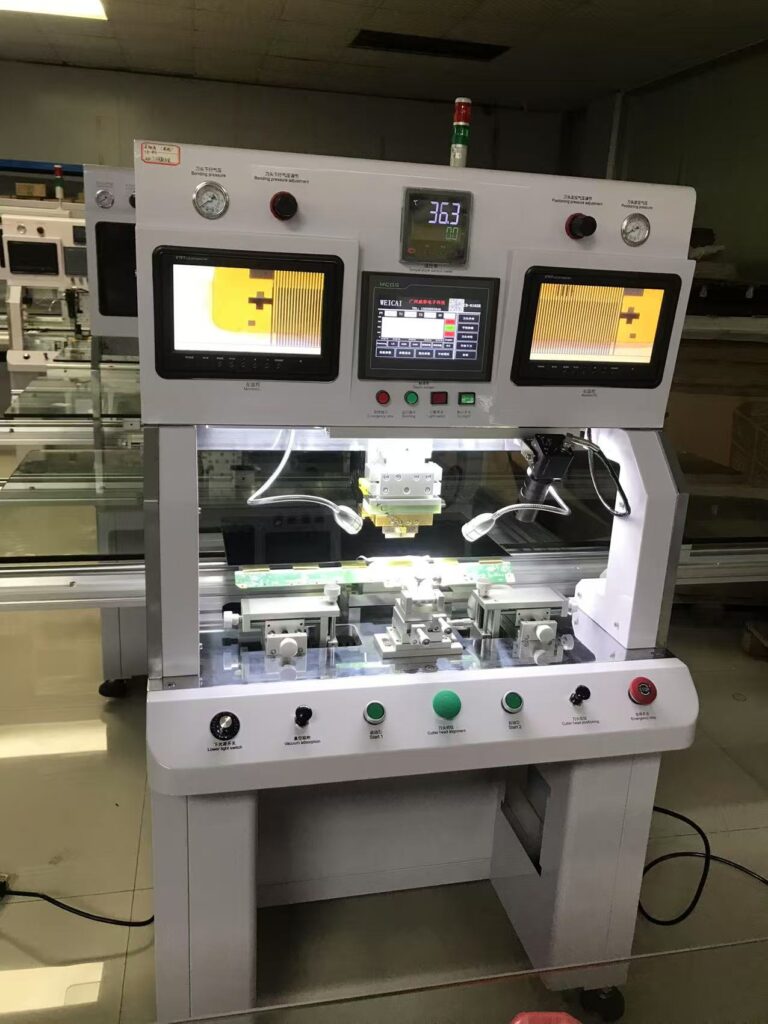 LCD repair equipment Hot Press Machine TAB bonding equipment - Weicai