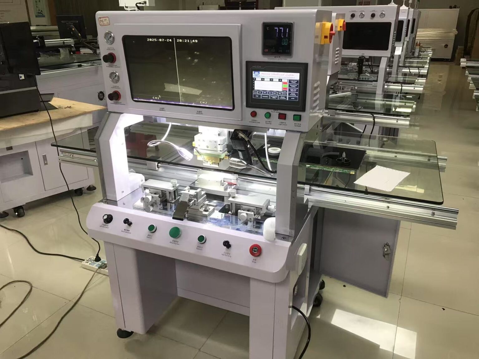 LCD repair equipment Hot Press Machine TAB bonding equipment - Weicai